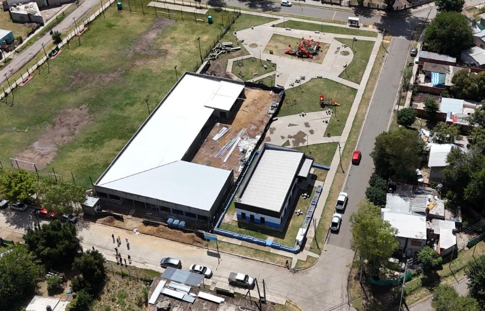 Achával recorrió la obra de la Secundaria N° 14 de Monterrey – GBA Reporter